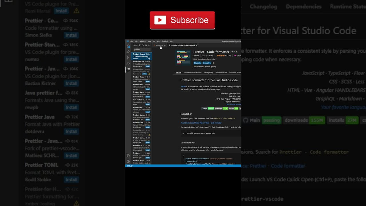 THIS HTML EXTENSION MAKES CODING SO MUCH EASIER! | PRETTIER VS CODE |