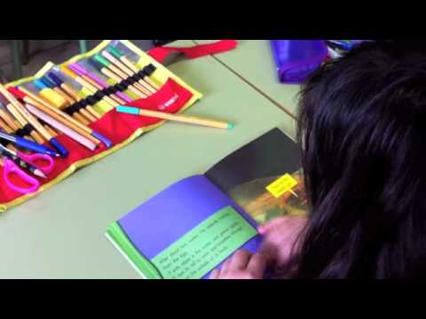 We read "The life cycle of a frog" Year 4-El Peñascal