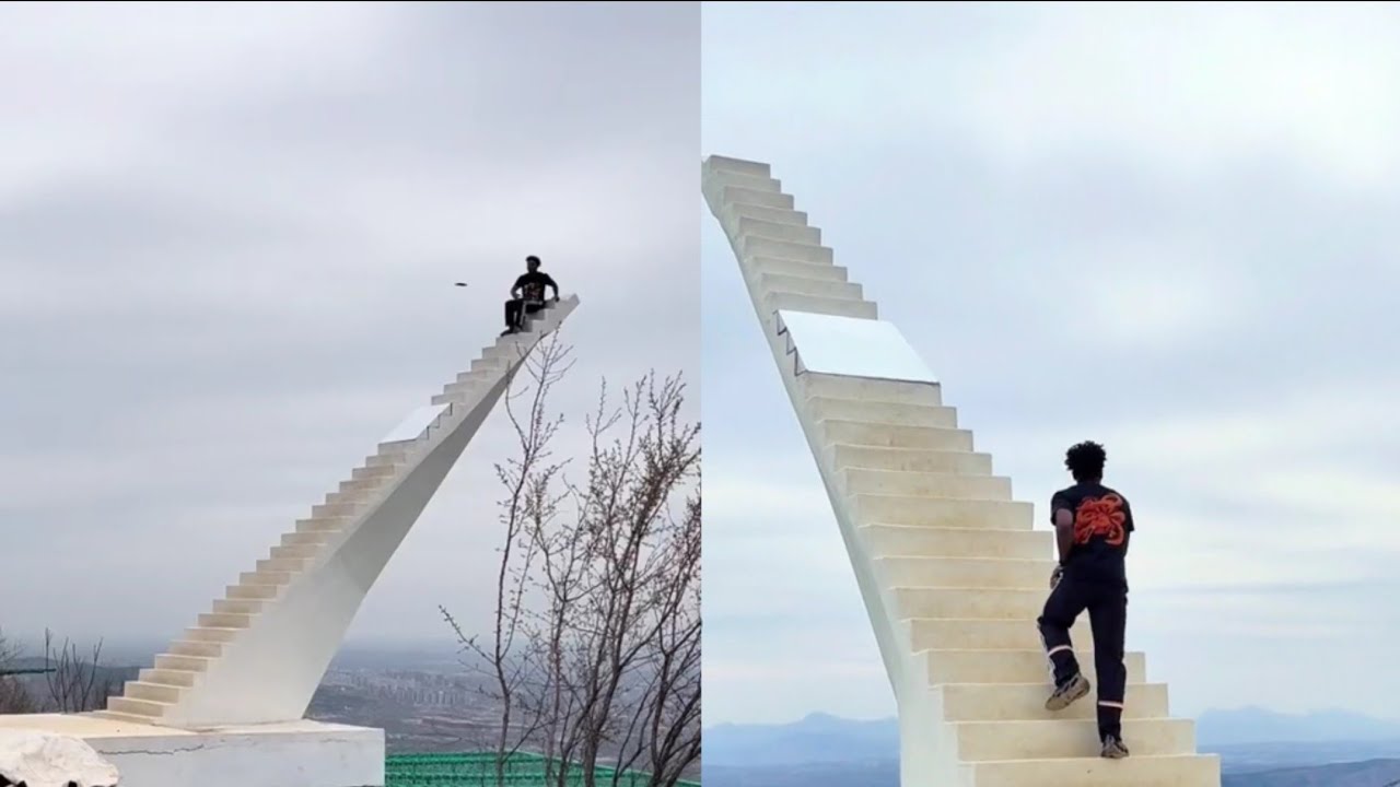 The Sky-High Love Ladder in China – A Journey to Win the Heart.