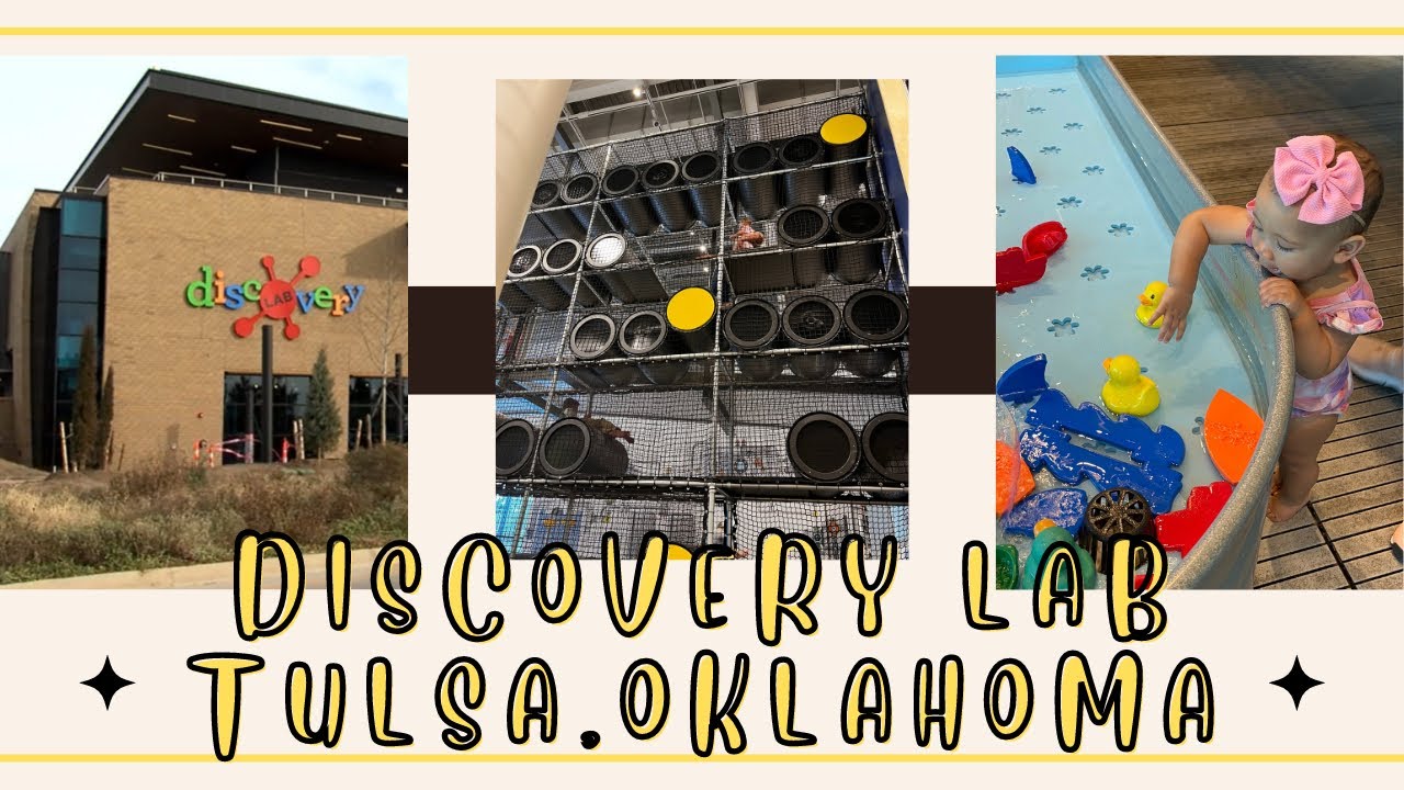 Checking out the Discovery Lab in Tulsa, Oklahoma with a one year old and 11 year old