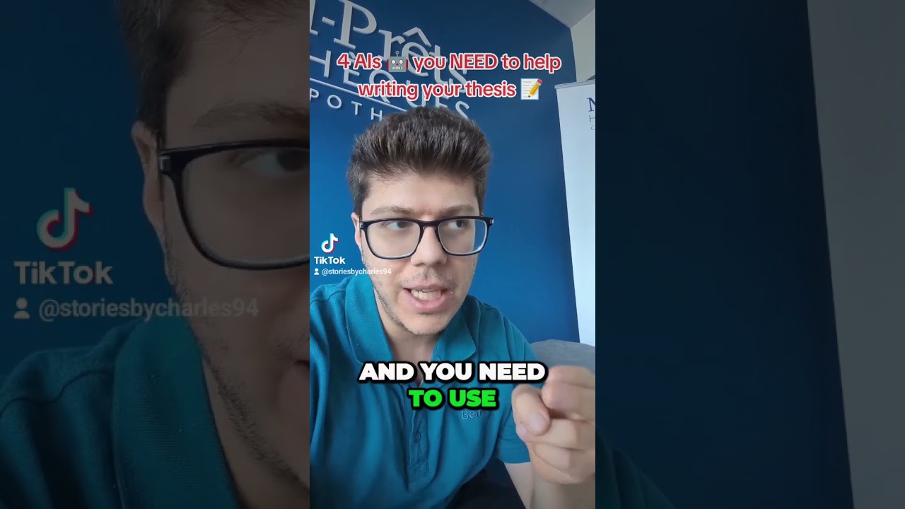 Supercharge your thesis writing with 4 game-changing AI tools!#phd#phdlife#ai#thesis#writing#tools