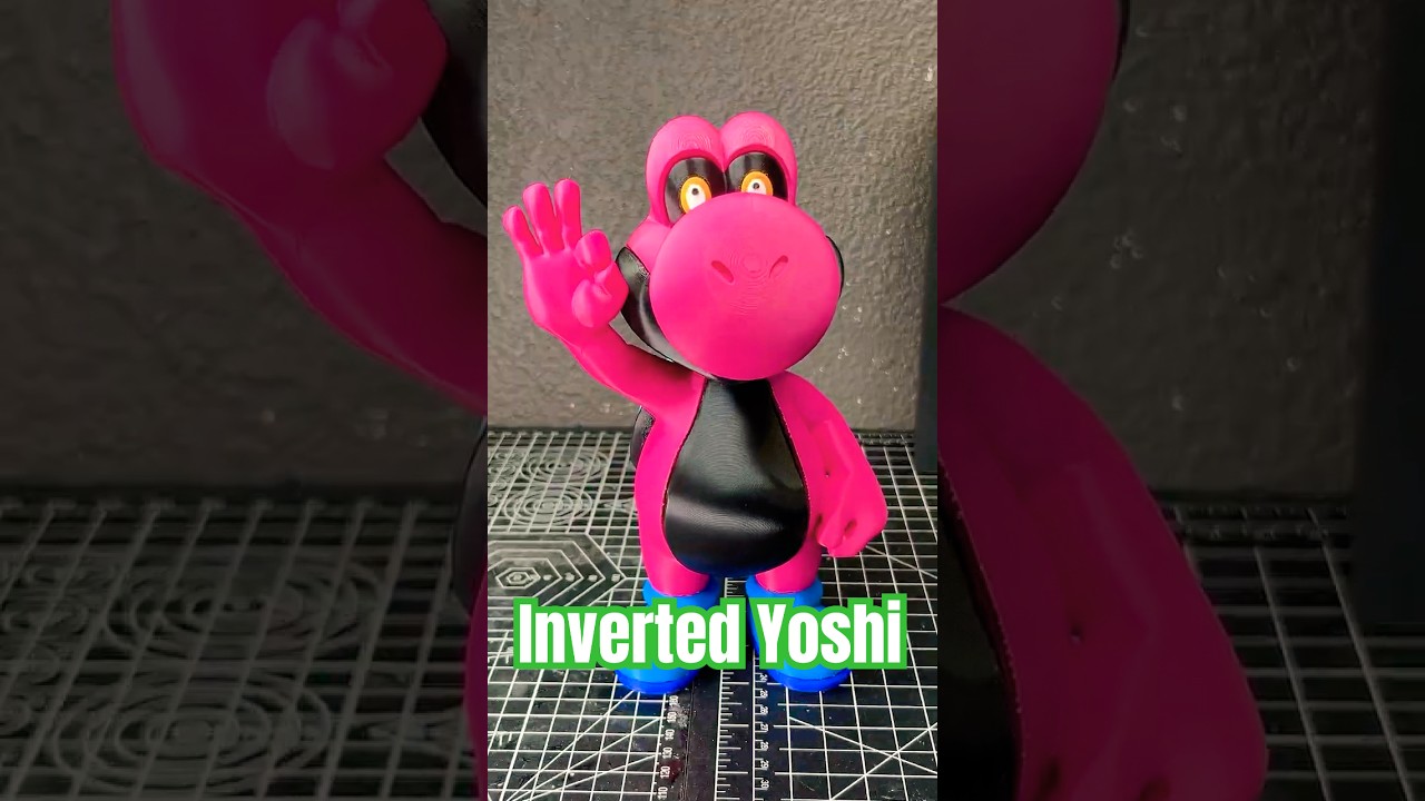Inverted Yoshi 3D Print