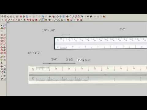 How to Read the Architect’s Scale – Drafting, Modeling and 3D Printing ...