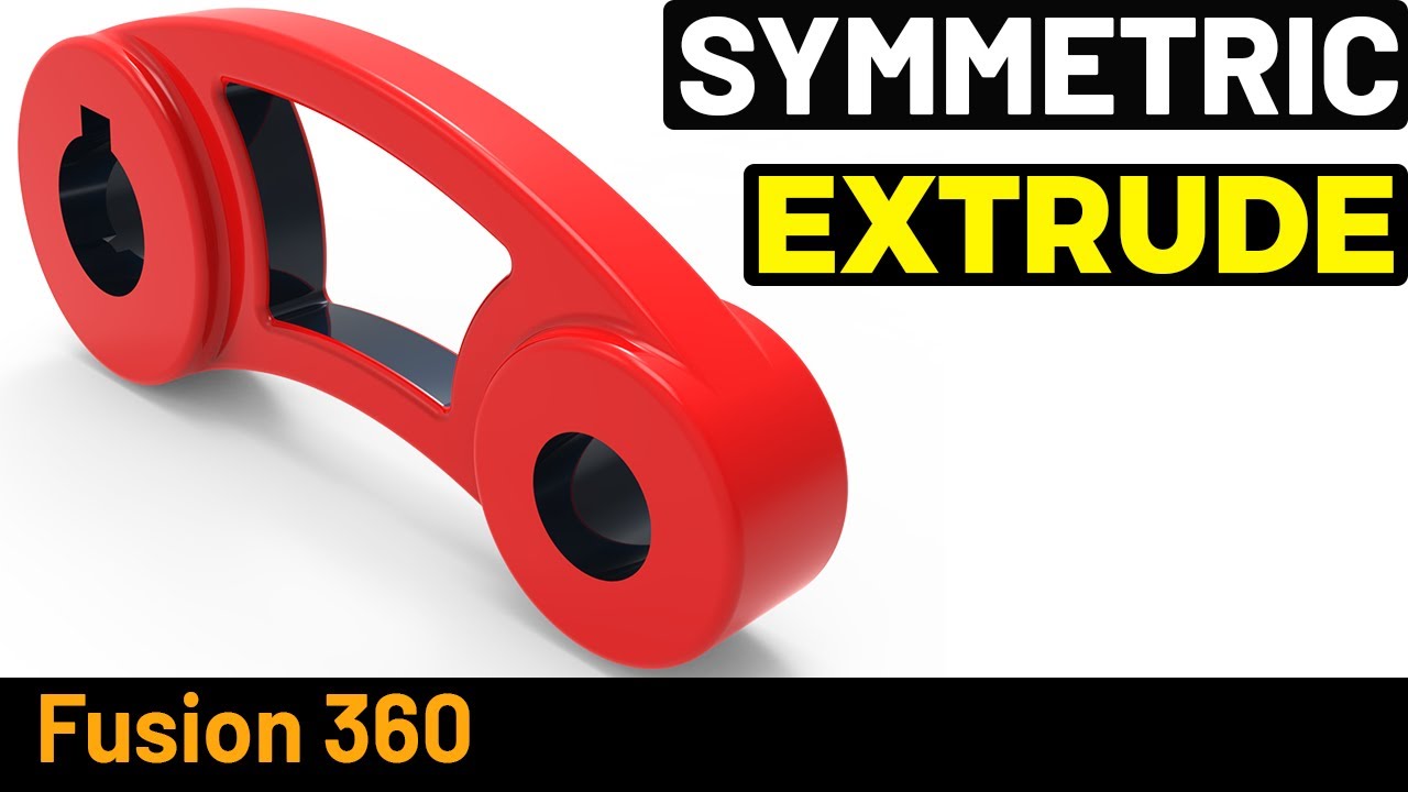 Fusion 360 Tutorial for Beginners Extrude - Exercise 39