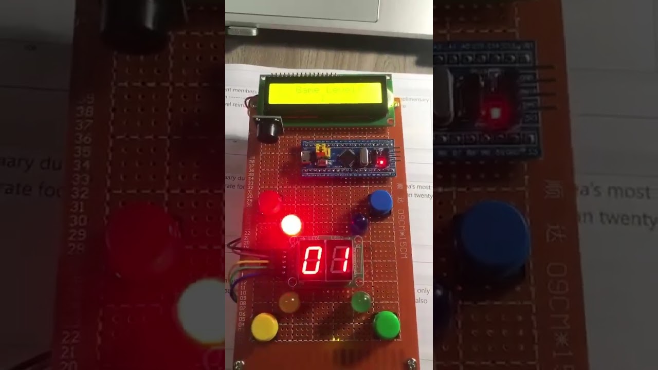 Project Memory Game Using STM3 #arduino #arduinoproject #stm32  #automotive  #embedded