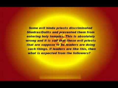 HINDUISM AND THE CASTE SYSTEM A MUST SEE FOR EVERYONE