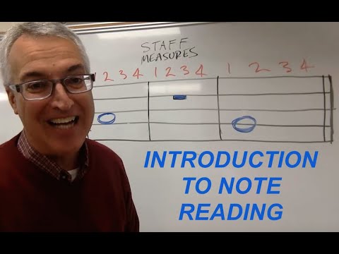 Introduction to Music Notation, 4/4 Time Signature, and Whole Notes/Whole Rests