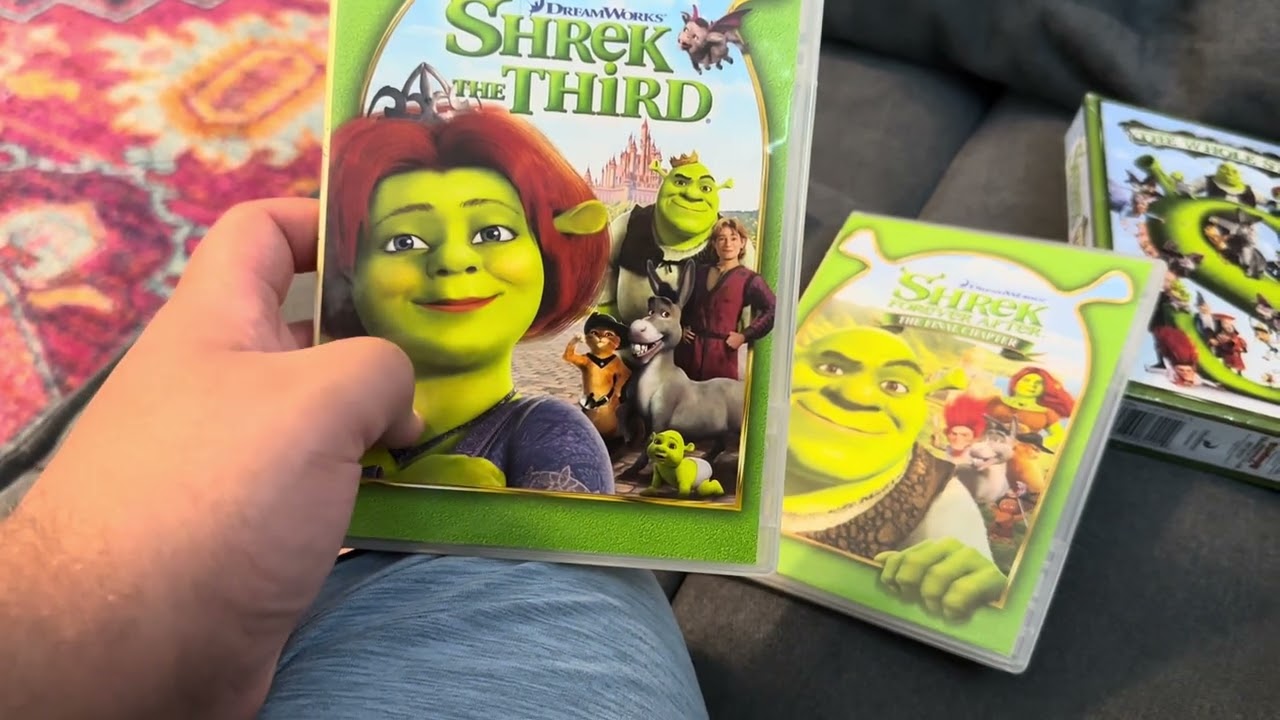 Shrek The Whole Story Boxset DVD Review 