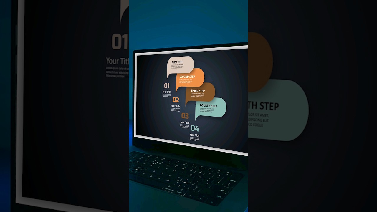 149. How to design infographic slides in PowerPoint Num 121 #powerpoint #tutorial #animation