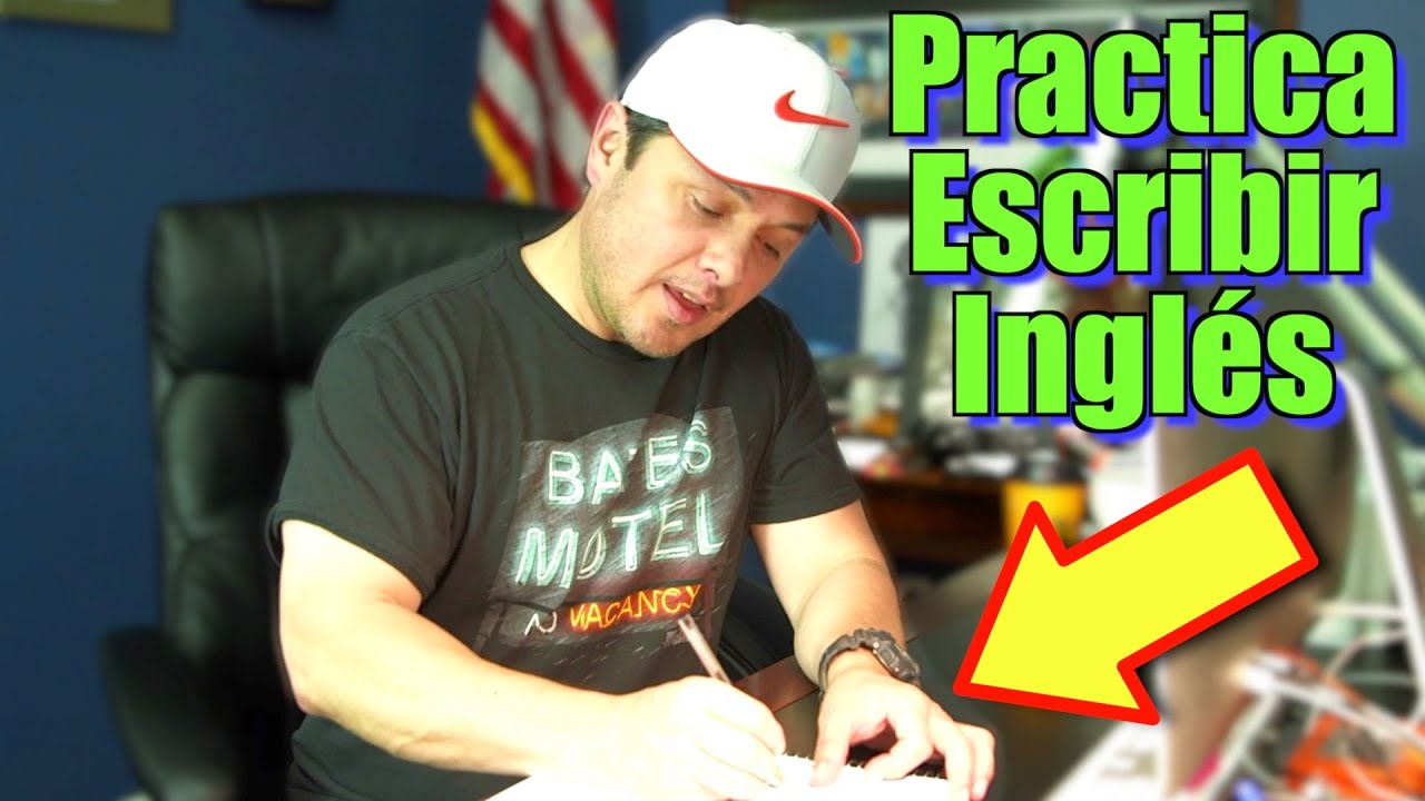 Cómo PRACTICAR ESCRIBIR en inglés | Simple ejercicio