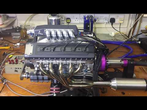This Tiny 125cc V10 Engine Runs and Is an Absolute Work of Art