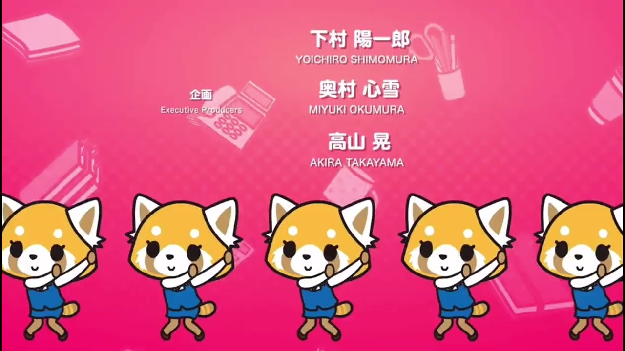 All Aggretsuko OPs (reupload)