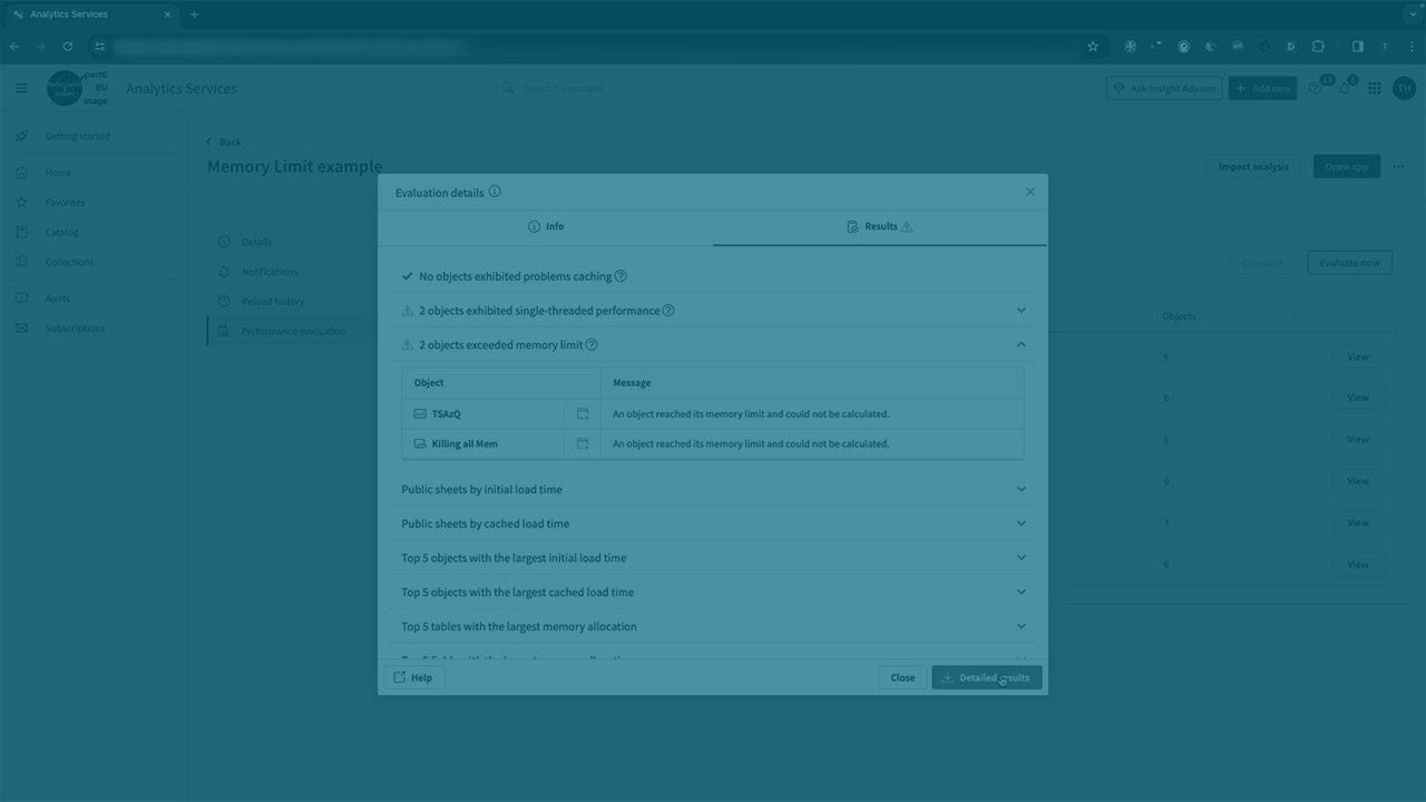 Qlik Performance Evaluation Improvements