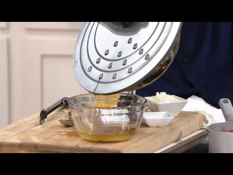CooksEssentials Set of 2 Universal Lids on QVC