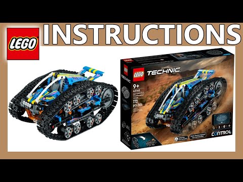 LEGO Instructions | App controlled Transformation Vehicle | 42140 | LEGO Technic 2022