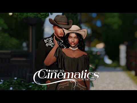 how to get cinematic shots in the sims 4 (reshade, posing, camera settings)