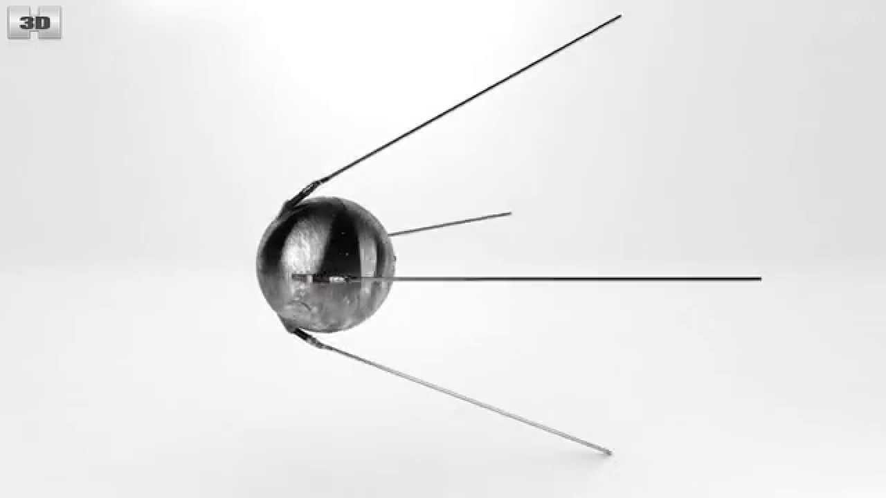 Sputnik 1 3D model by 3DModels.org