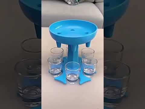 6 shot glass wine dispenser