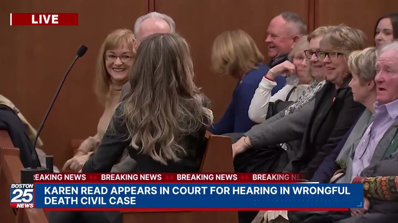 WATCH LIVE: Karen Read appears in court for hearing in wrongful death civil case.