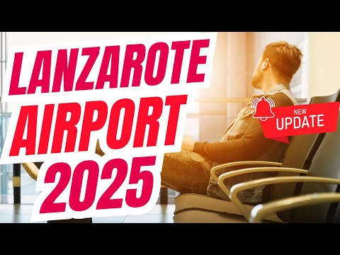 Lanzarote Airport in 2025 - DEPARTURE– Late flight, not much open!