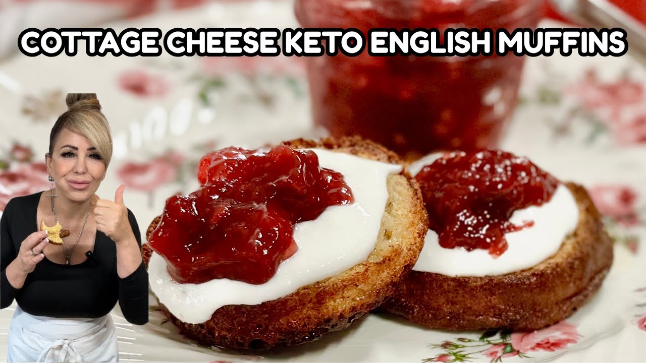 🥯 KETO COTTAGE CHEESE Muffins | 16g Protein | 2.5g Carbs!