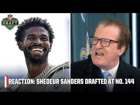 FULL REACTION: Shedeur Sanders slides to Cleveland Browns at No. 144 overall ???? | NFL Draft
