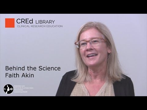 "Testing Tests" & Unanswered Questions in Vestibular Assessment: Behind the Science with Faith Akin