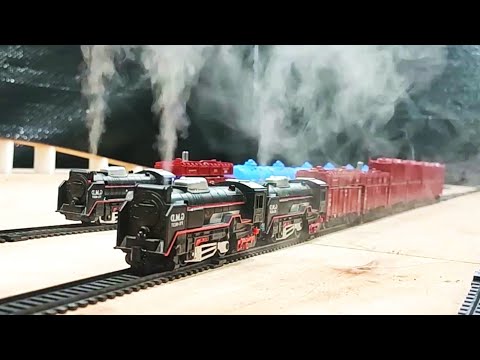 Railking Steam Locomotive Model in Action 0100
