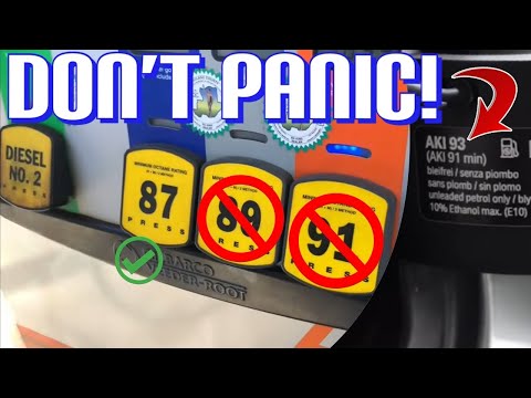 Premium Fuel Required- Is 87 Regular Fuel Safe? Fuel Shortage Solutions!