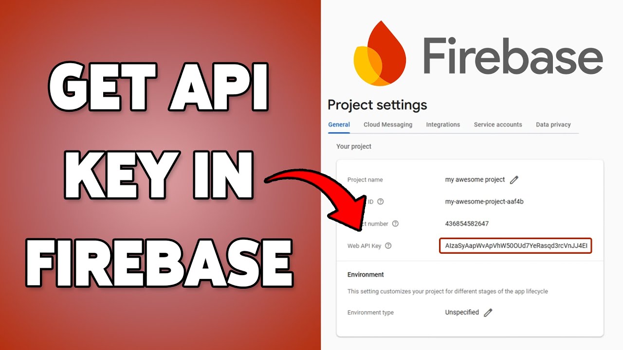 How To Get API Key In Firebase | Firebase Console API Key Access 2025