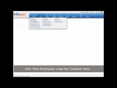 Search for an Existing Employee
