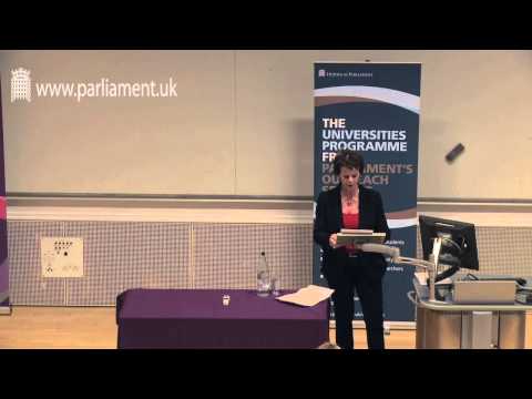 UK Parliament Open Lecture – Rt Hon Anne Milton MP: The Role of the Whips in Parliament