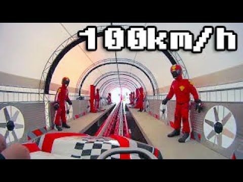 F1 Formula 1 Roller Coaster – 100km/h – Energylandia ZATOR (Poland ...