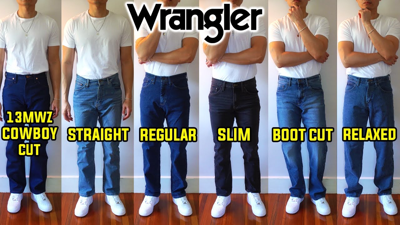 ULTIMATE Guide To Wrangler Jeans (Which Fit Is Best For You?)