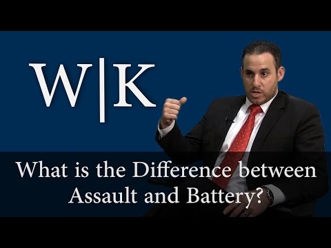 The Difference Between Assault and Battery