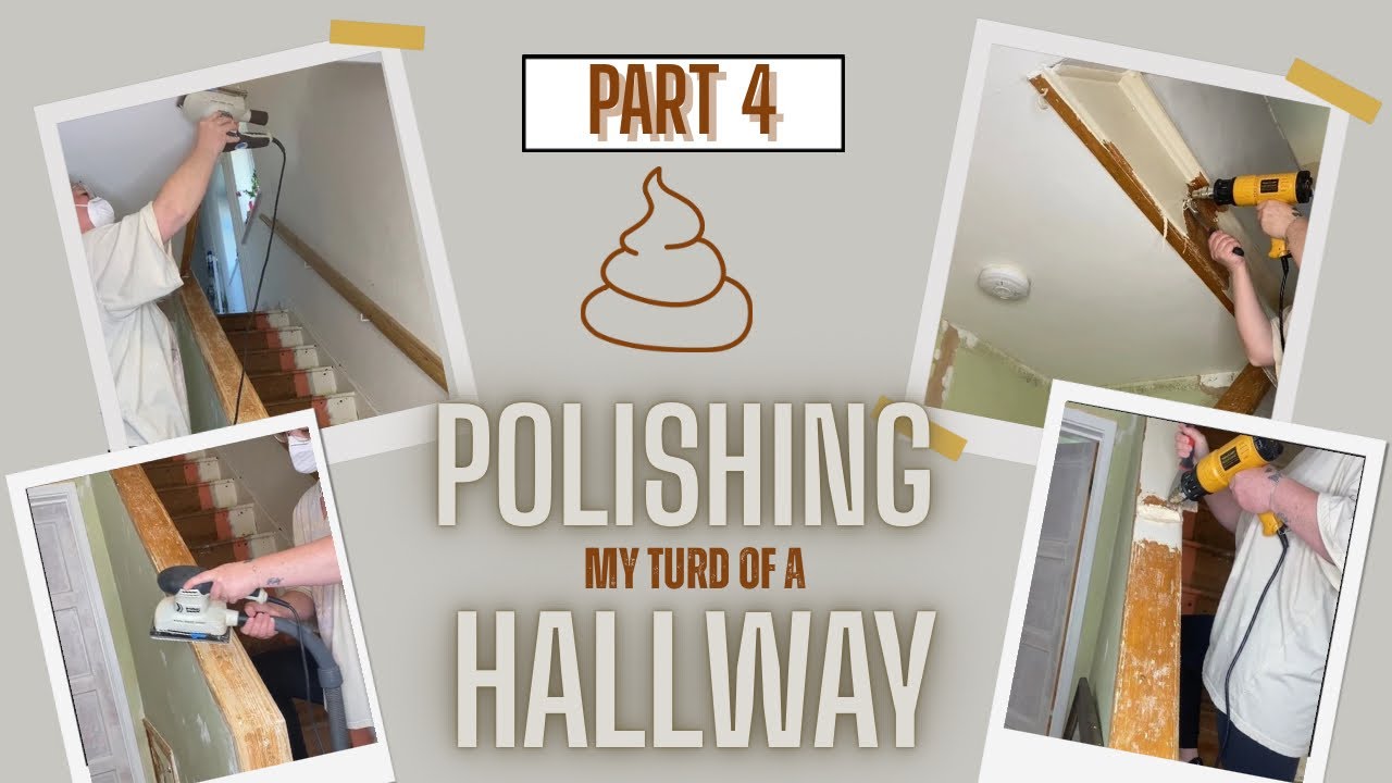 POLISHING my turd of a HALLWAY in my COUNCIL HOUSE (Part 4)