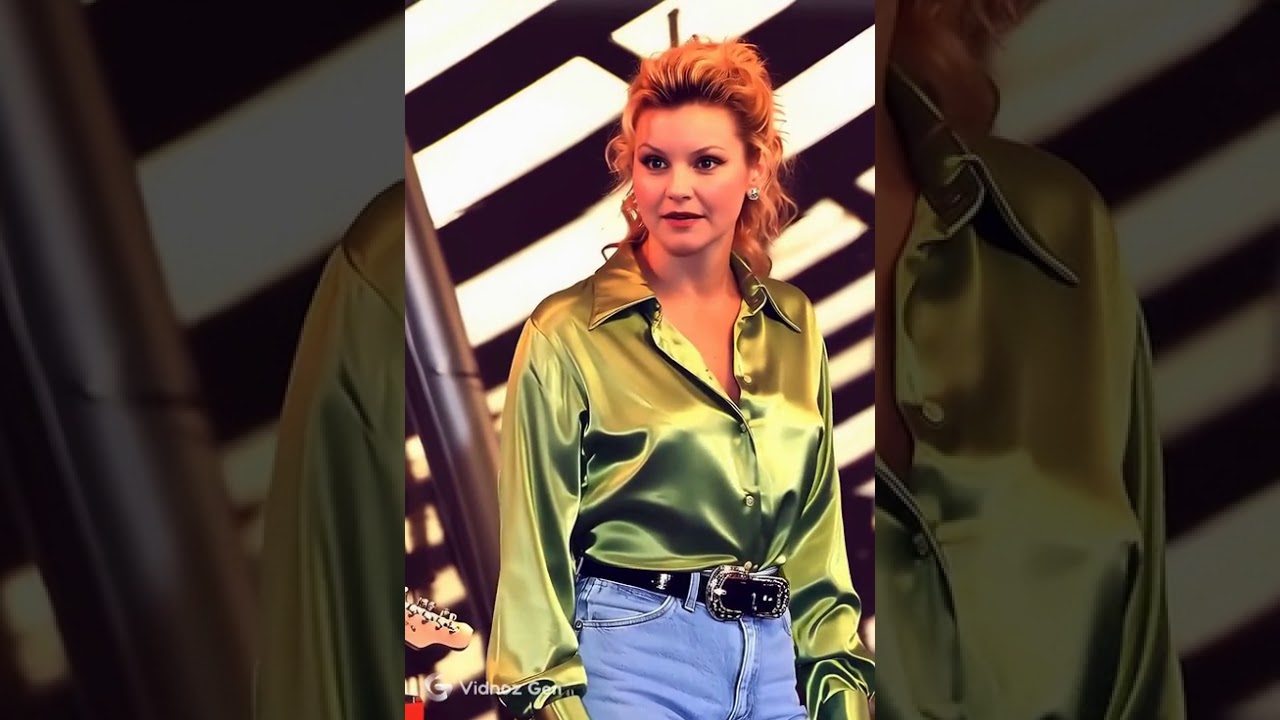 90s Satin blouse. AI
