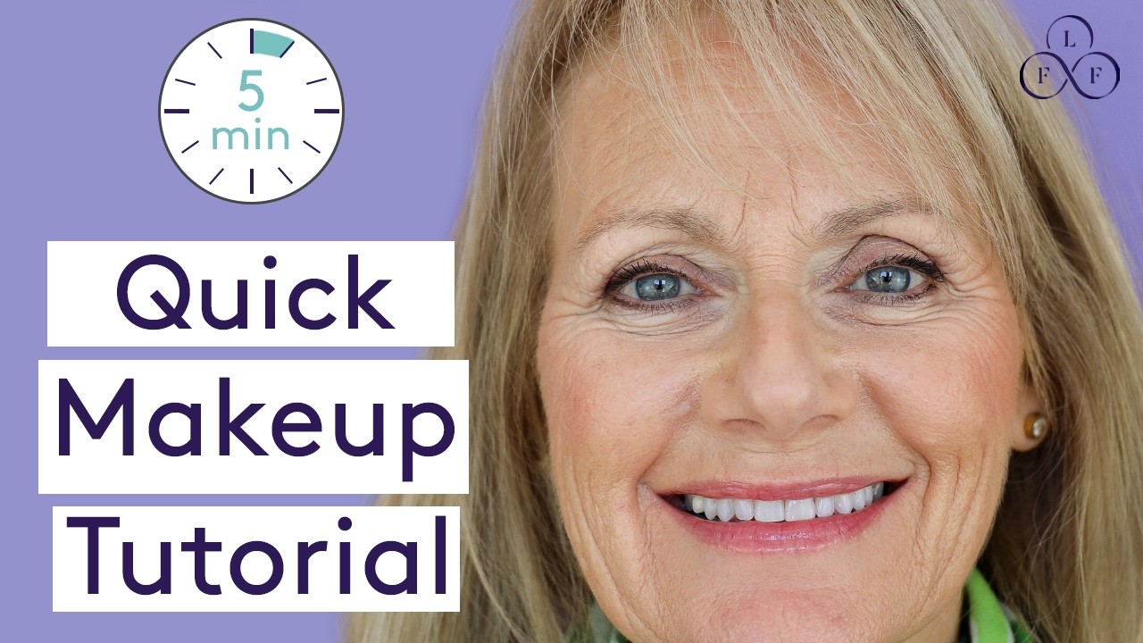 Easy Makeup for Mature Skin | Quick 5-Minute Makeup Tutorial for Older Women