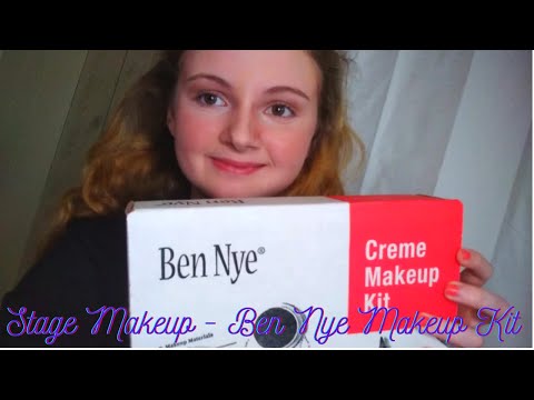 WHATS INSIDE THE BEN NYE MAKEUP KIT // BASIC STAGE MAKEUP TUTORIAL // HALLOWEEN MAKEUP TUTORIAL