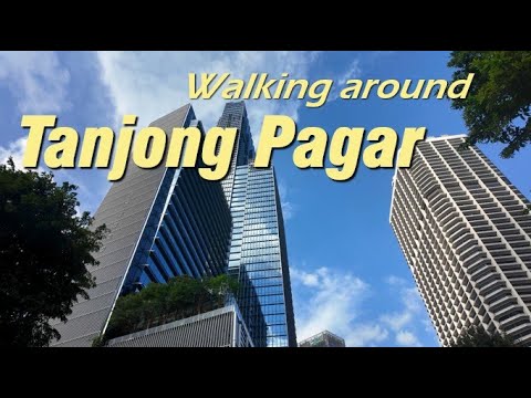 Tanjong Pagar, Singapore walking tour in 4K