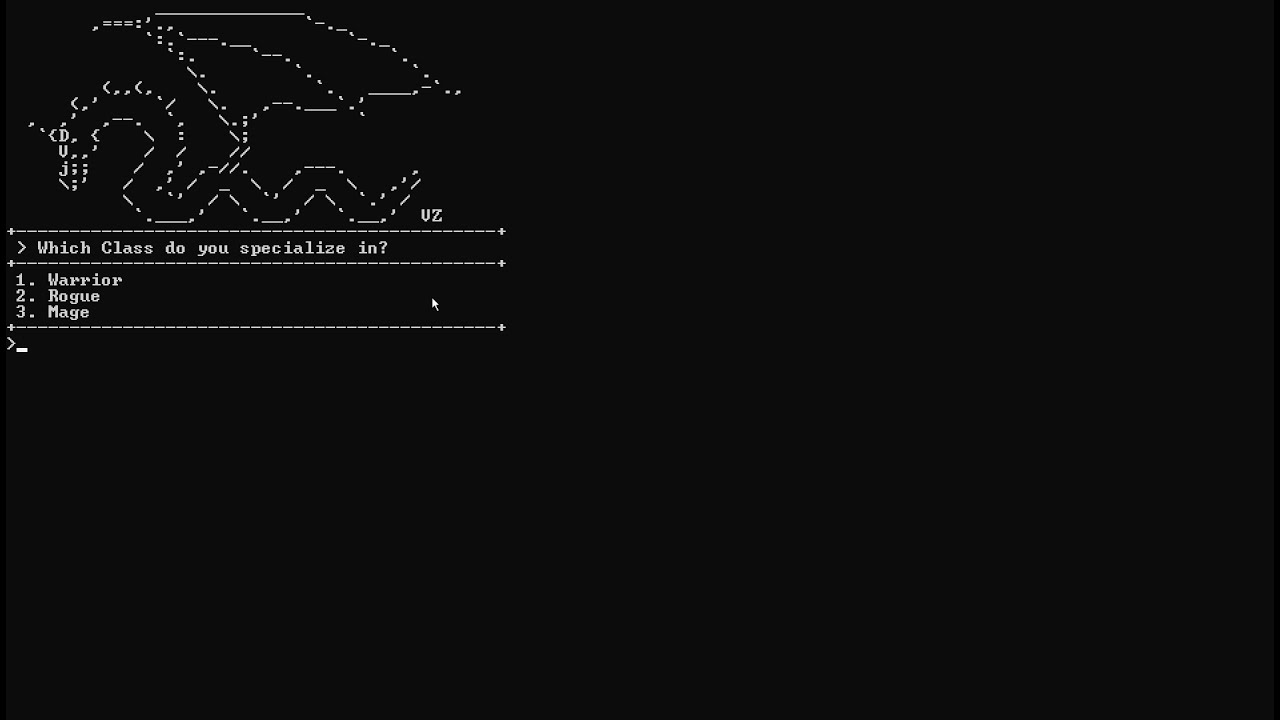 Python Text RPG Showcase | OldenRPG