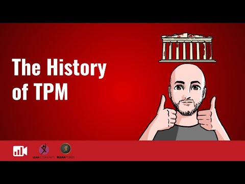 The History of TPM | Autonomous Maintenance | Preventive Maintenance