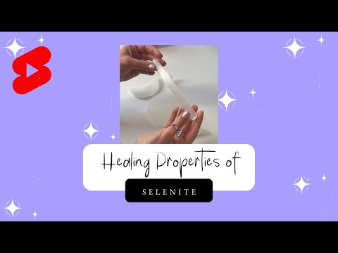 Crystal Healing Properties | Selenite #crystalhealing #selenite #crystals #spirituality