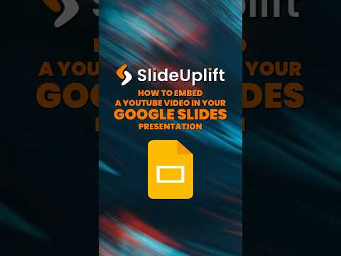 How to Embed a YouTube Video in Google Slides Presentation 🤔💡