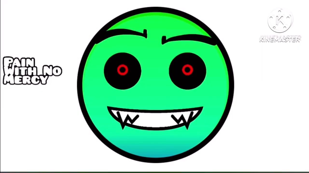 Custom geometry dash nightmare difficulty faces plus