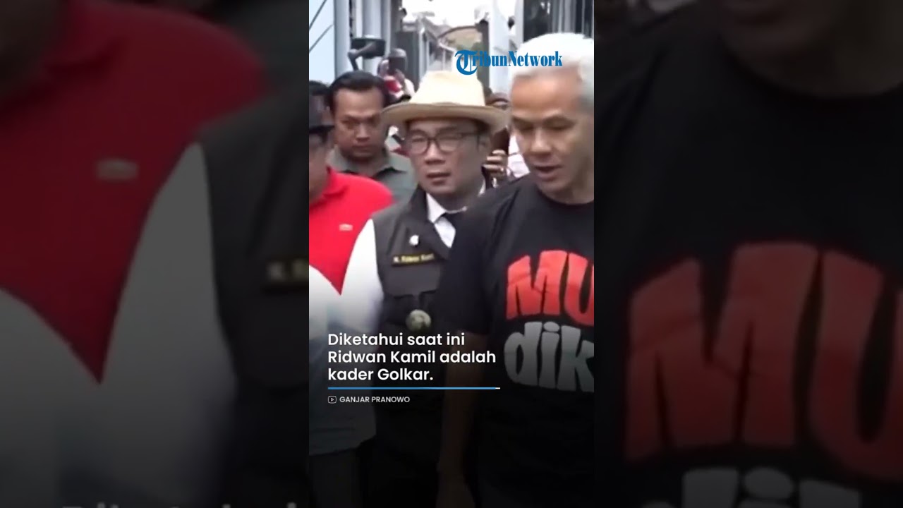 Jawaban Ridwan Kamil saat Disebut Cocok Jadi Cawapres Ganjar Pranowo - Tribun Video