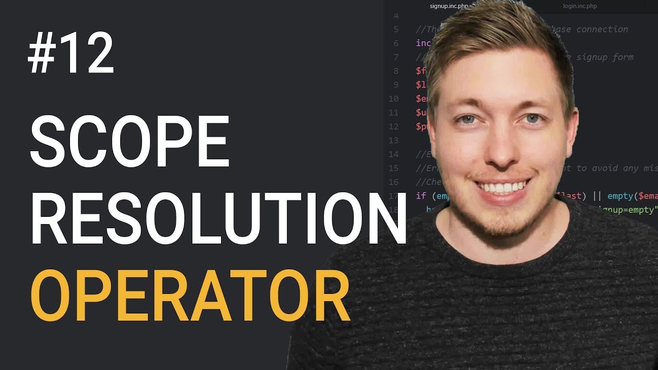 12: Scope Resolution Operators in OOP PHP | Object Oriented PHP Tutorial | PHP Tutorial | mmtuts