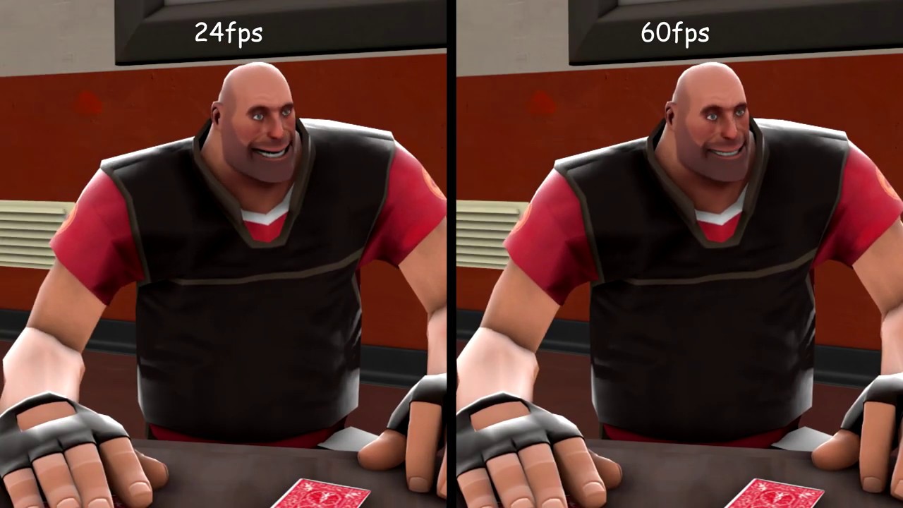 SFM FPS Comparison [24v30v60]