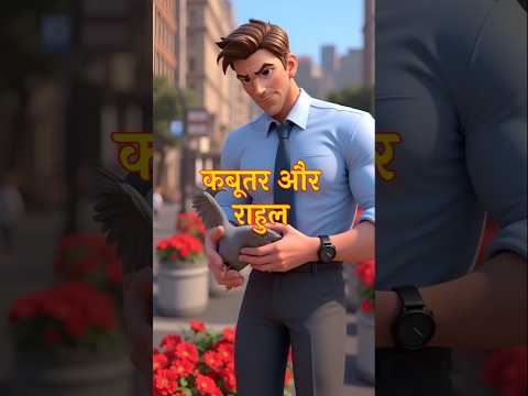 Rahul and pigeon ki friendship 🕊️😱🤯 #shorts
