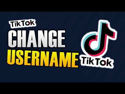 HOW TO CHANGE USERNAME ON TIKTOK